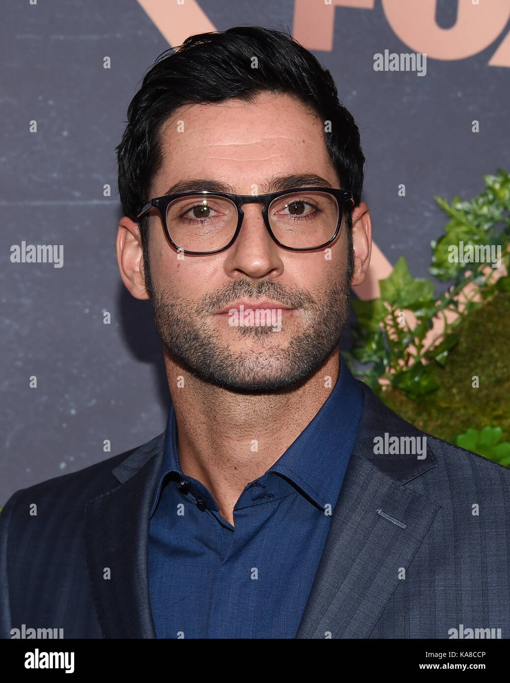 West Hollywood, California, USA. 25th Sep, 2017. Tom Ellis arrives for ...