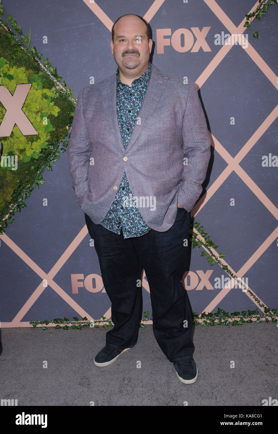 West Hollywood, CA, USA. 25th Sep, 2017. Mel Rodriguez. Fox Fall Party ...