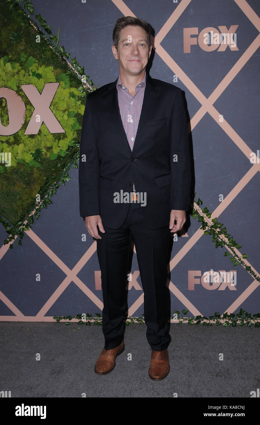 West Hollywood, CA, USA. 25th Sep, 2017. Kevin Rahm. Fox Fall Party ...