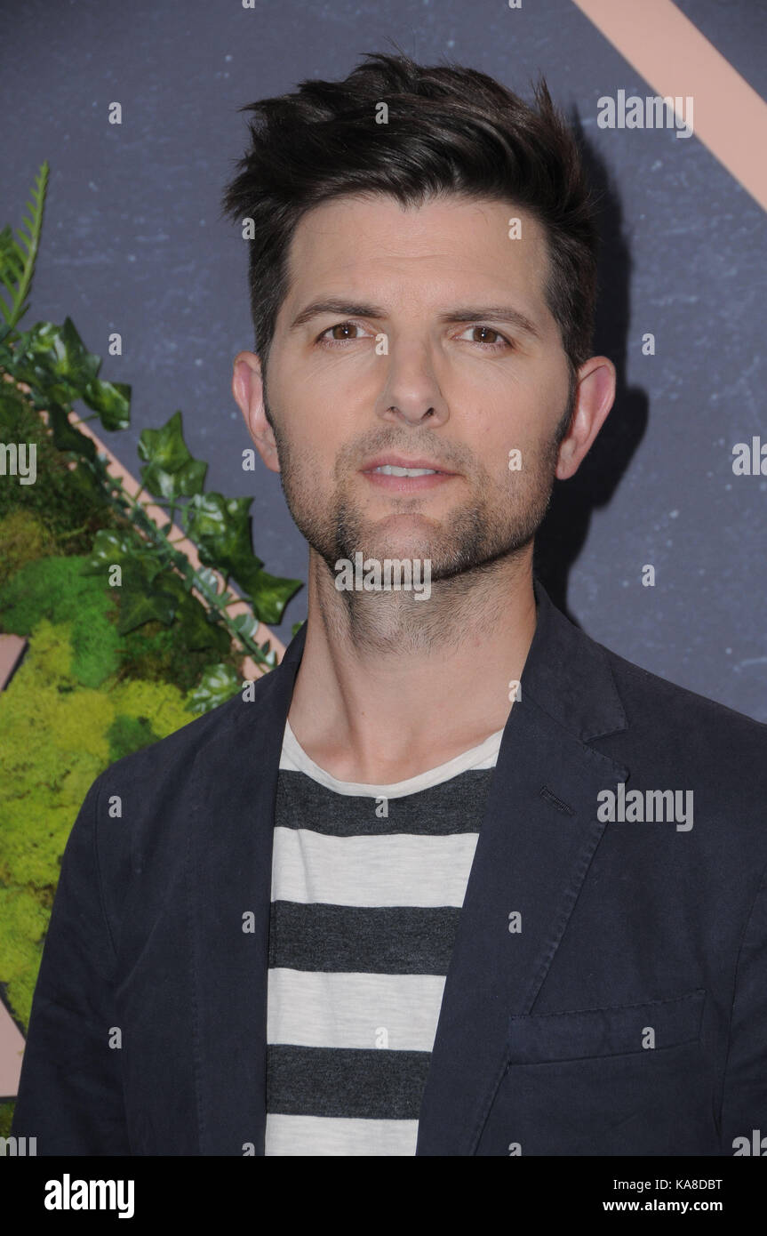 West Hollywood, CA, USA. 25th Sep, 2017. Adam Scott. Fox Fall Party ...