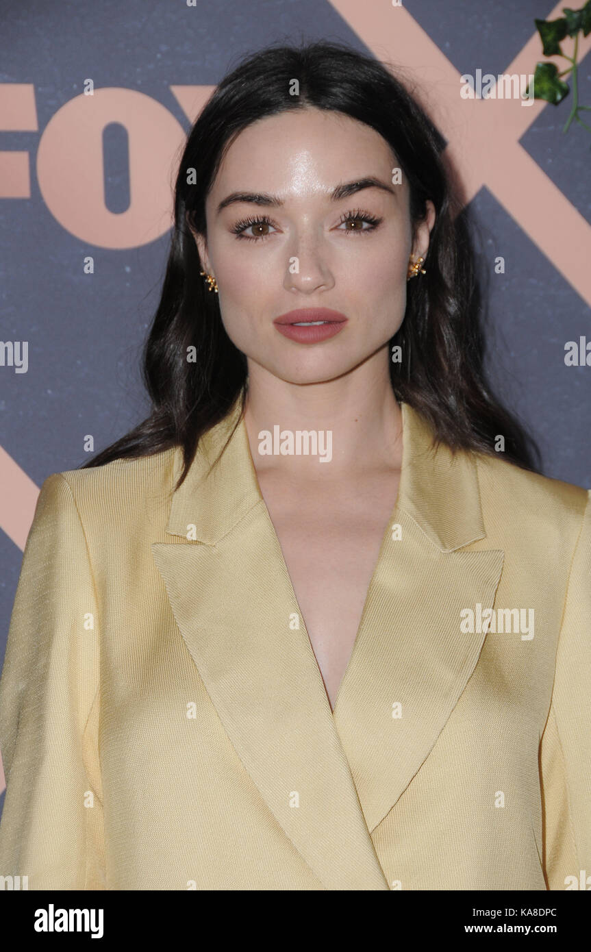 West Hollywood, CA, USA. 25th Sep, 2017. Crystal Reed. Fox Fall Party ...