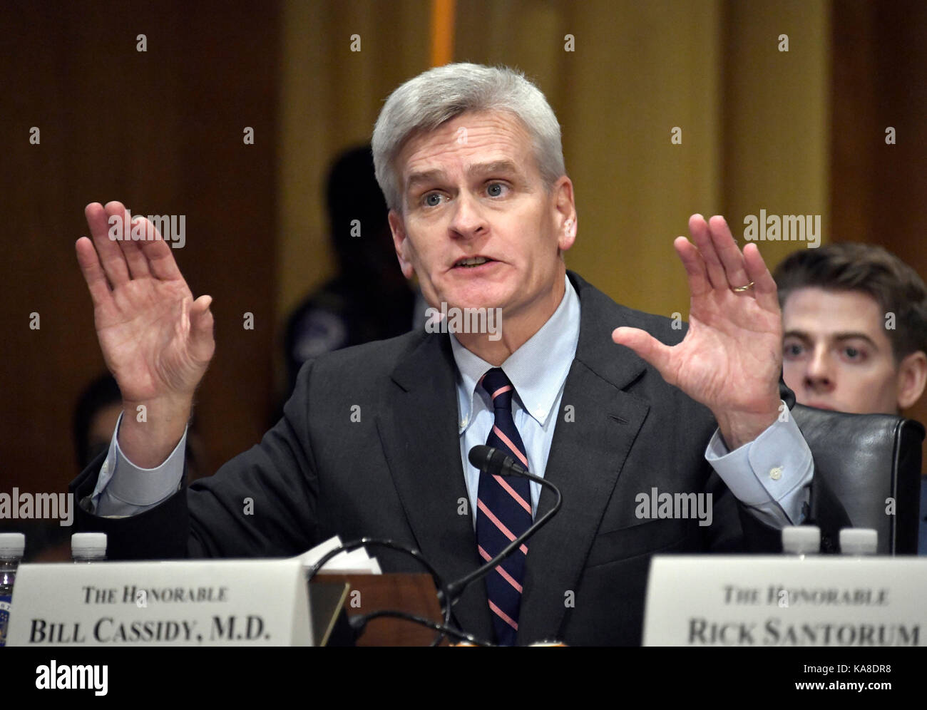 United States Senator Bill Cassidy (Republican of Louisiana) testifies ...