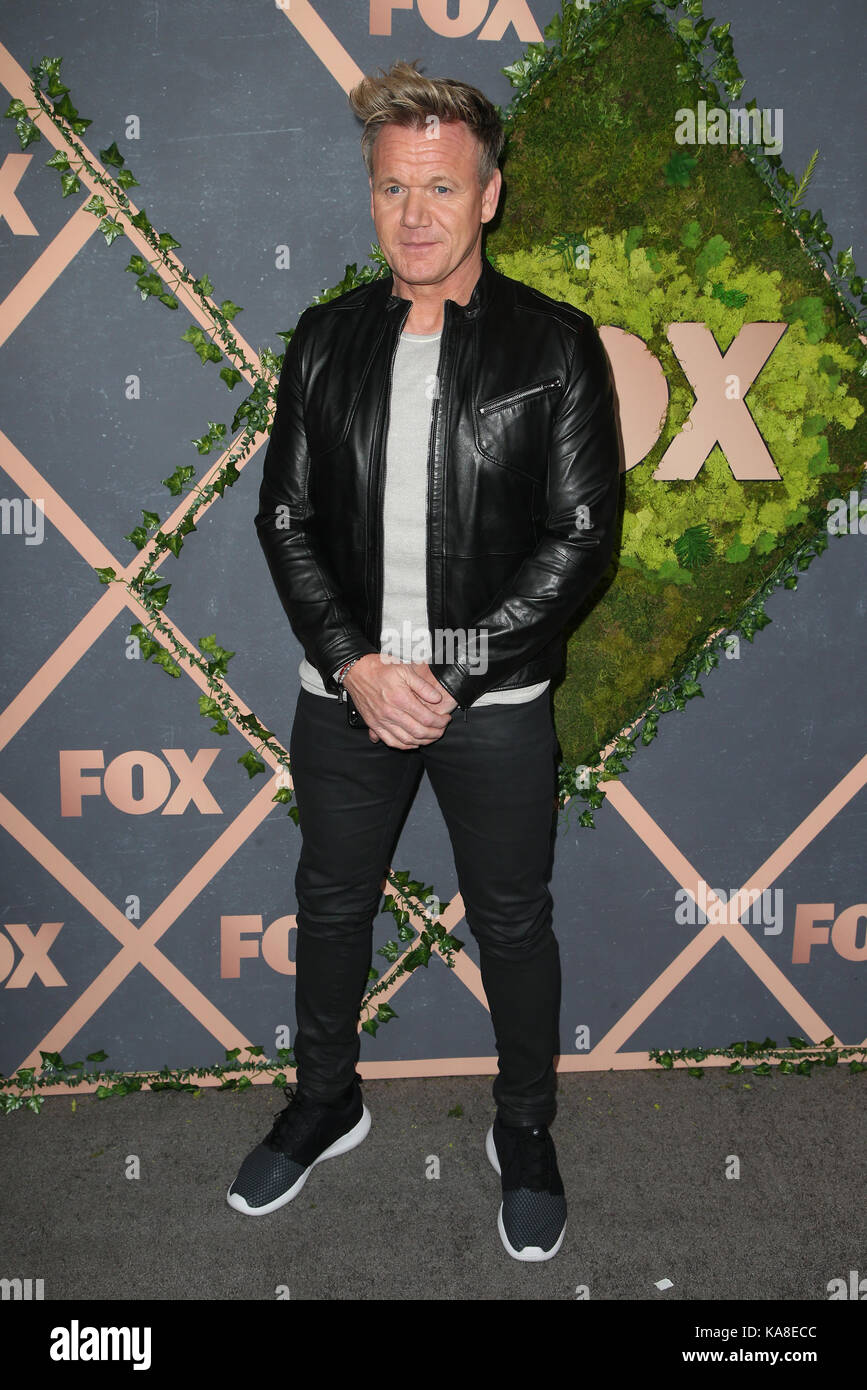 WEST HOLLYWOOD, CA - SEPTEMBER 25: Gordon Ramsay, at FOX Fall Party at ...