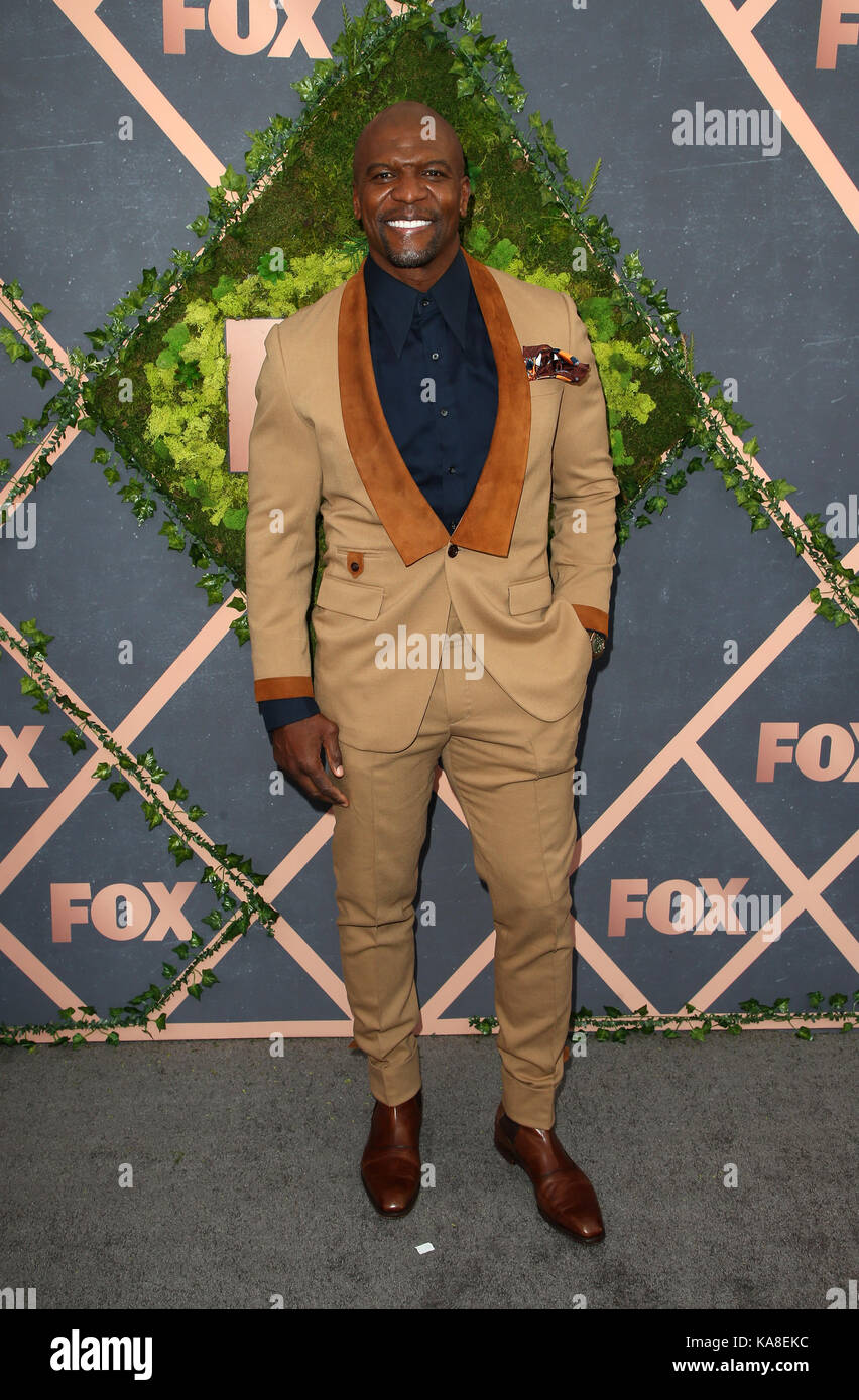 West Hollywood, California, USA. 25th Sep, 2017. Terry Crews, at FOX ...