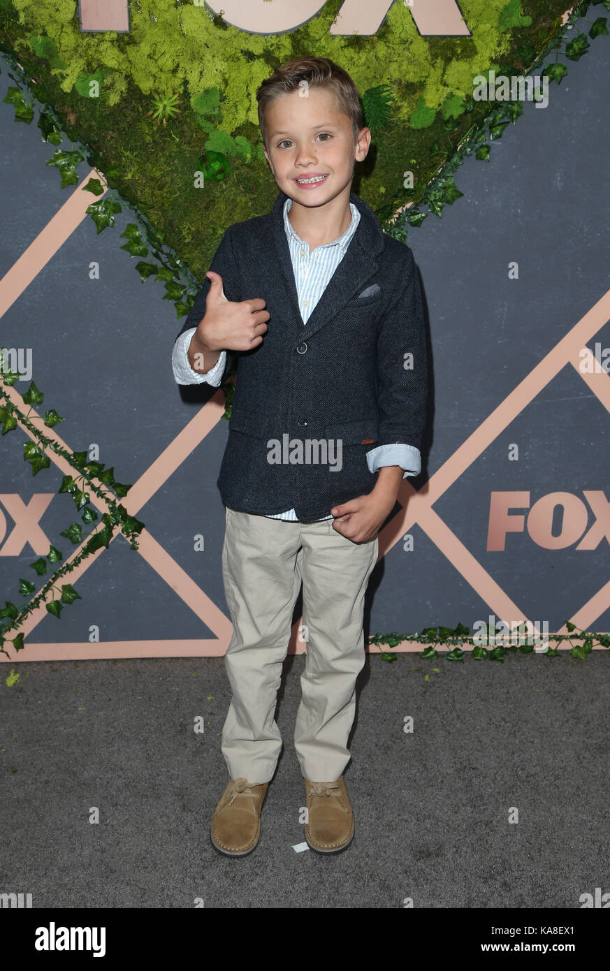 West Hollywood, California, USA. 25th Sep, 2017. Jack Stanton, at FOX ...