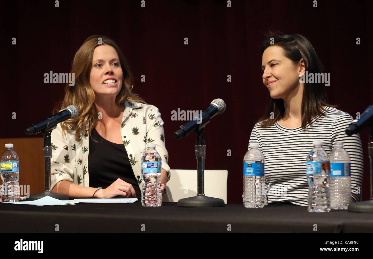 West Hollywood, USA. 25th Sep, 2017. Amy Laslett, Amy Andelson, at ...