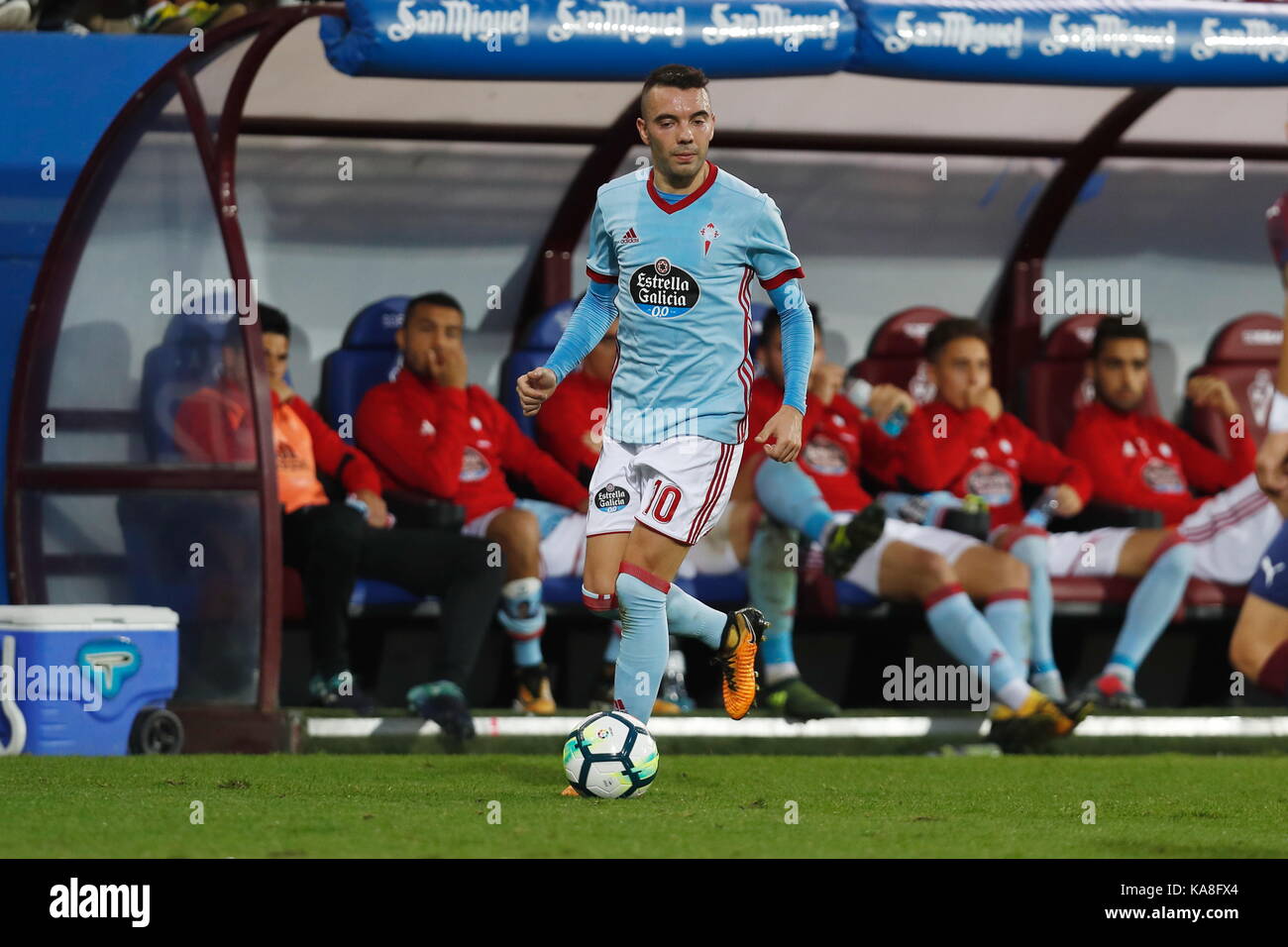Iago Aspas (Celta), SEPTEMBER 24, 2017 - Football / Soccer : Spanish ...