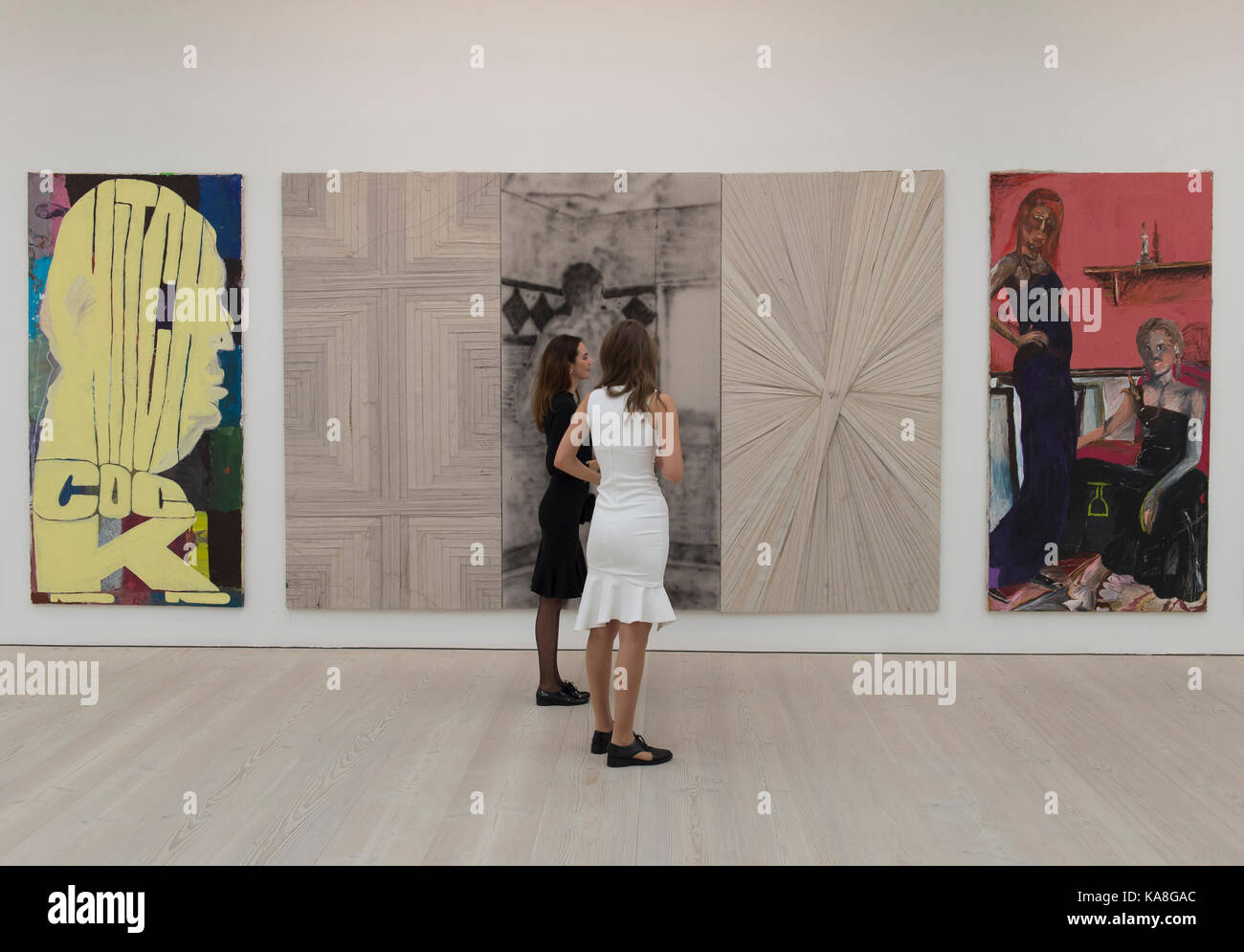 Sensation exhibition damien hirst hi-res stock photography and images - Alamy