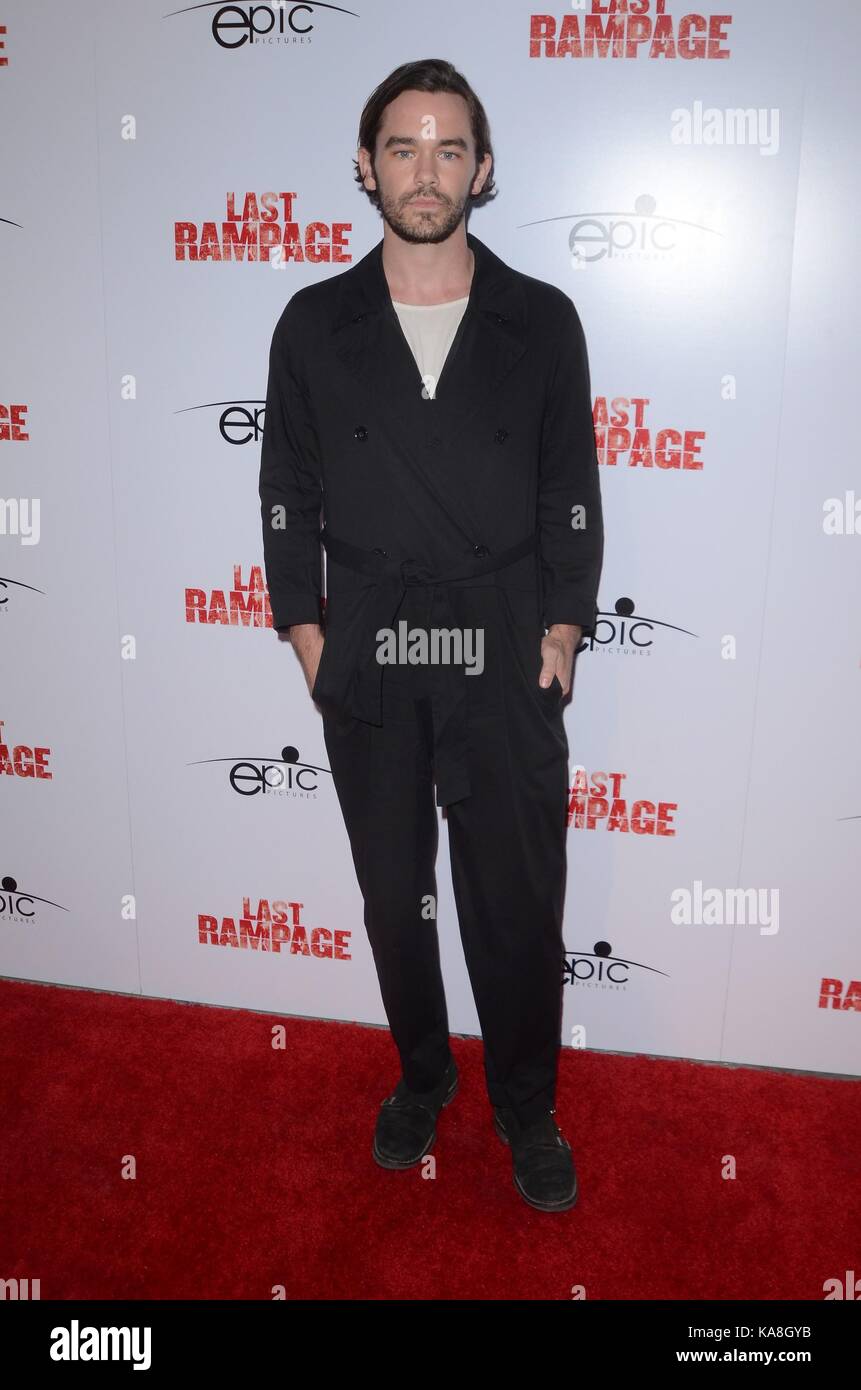 Los Angeles, CA, USA. 21st Sep, 2017. Casey Thomas Brown at arrivals ...