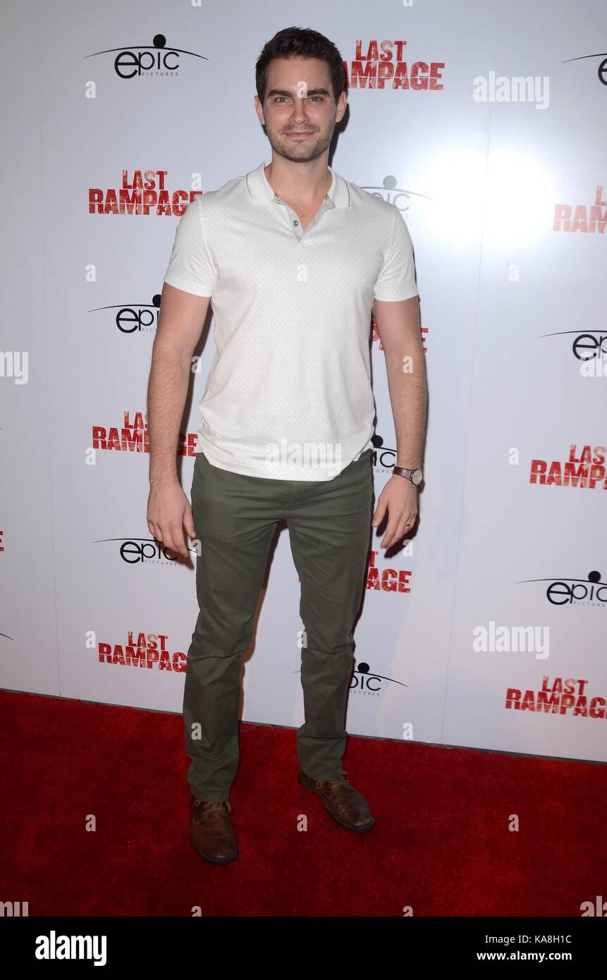 Los Angeles, CA, USA. 21st Sep, 2017. Kevin Joy at arrivals for LAST ...