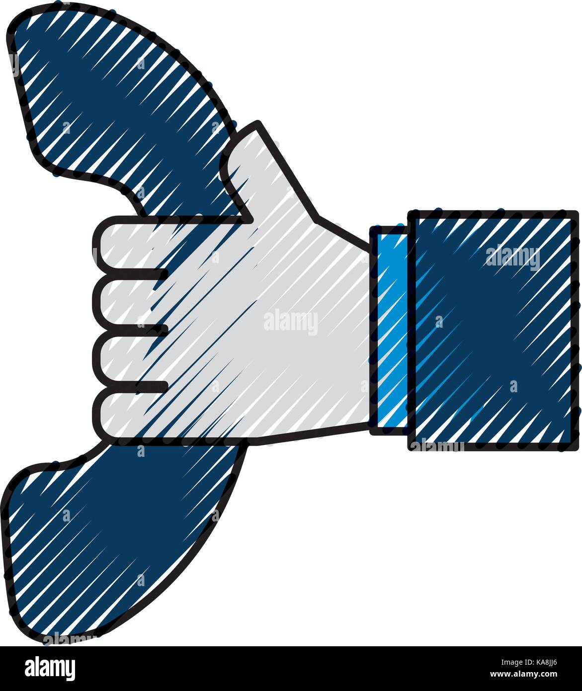 hand holding telephone support call center Stock Vector Image & Art - Alamy