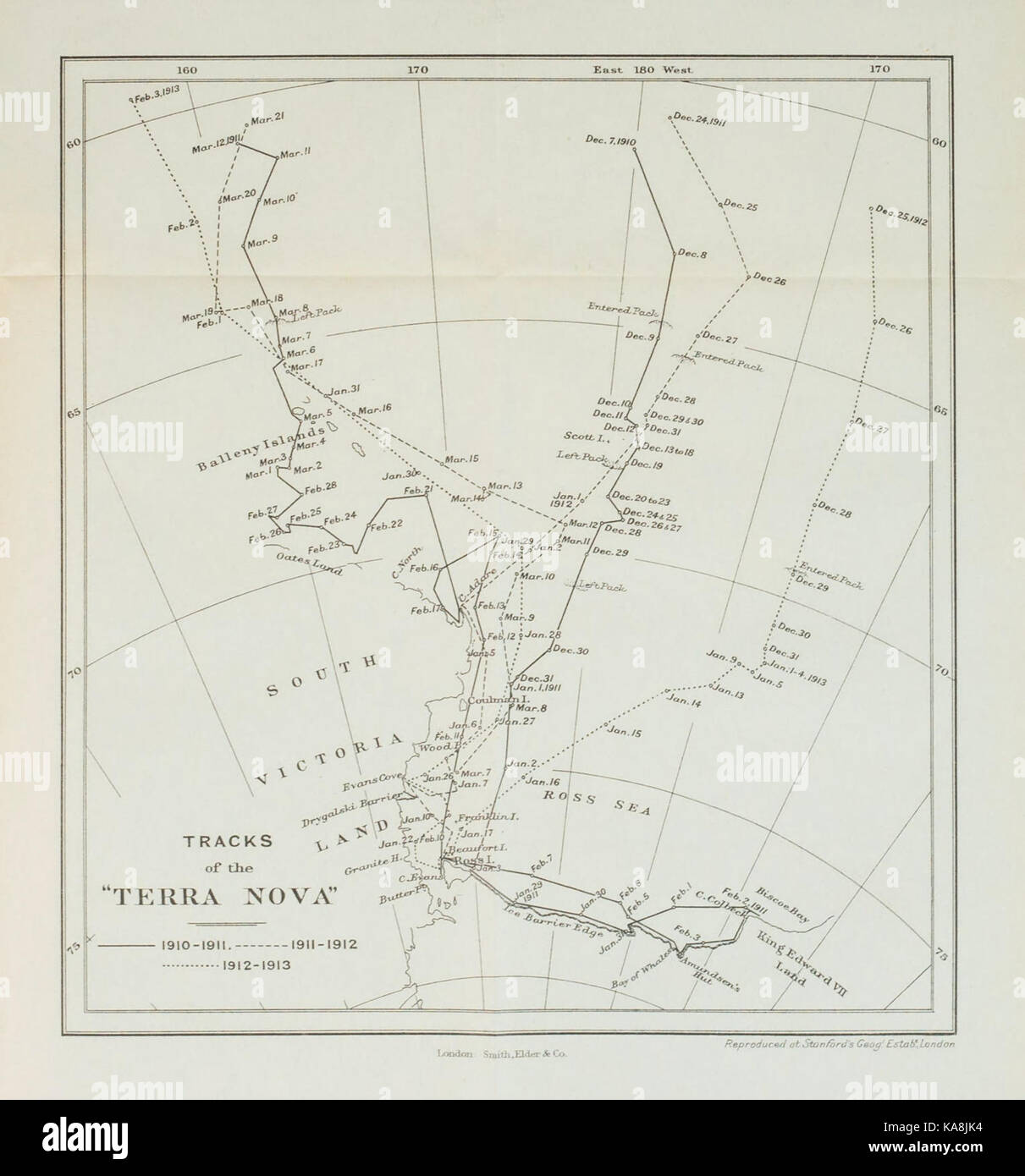 Scott's last expedition BHL48066178 Stock Photo - Alamy