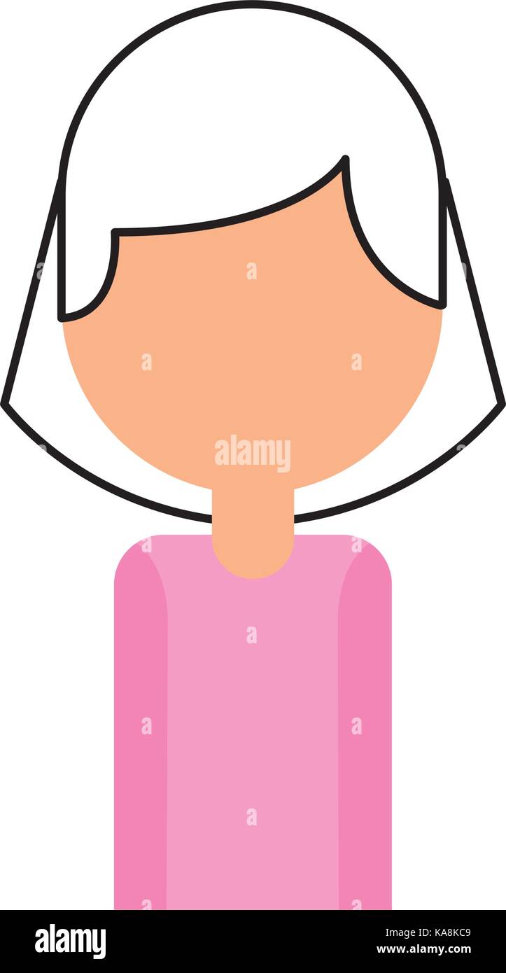 Call agent woman portrait Stock Vector Images - Alamy