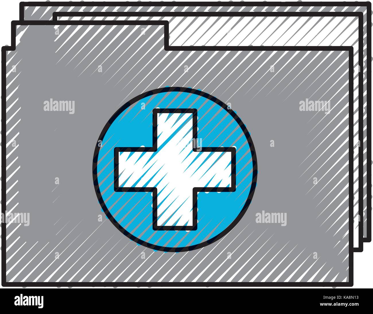 medical health record folder for wellness Stock Vector Image & Art - Alamy