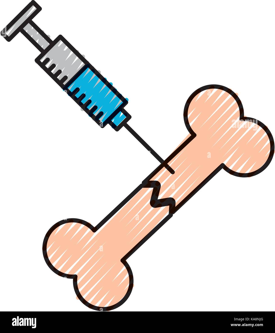 Broken Bones Hospital Stock Vector Images - Alamy