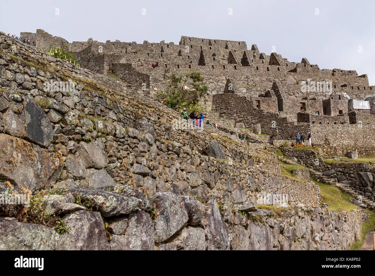 Machu Picchu, "The Lost City of the Incas", Peru Stock Photo - Alamy