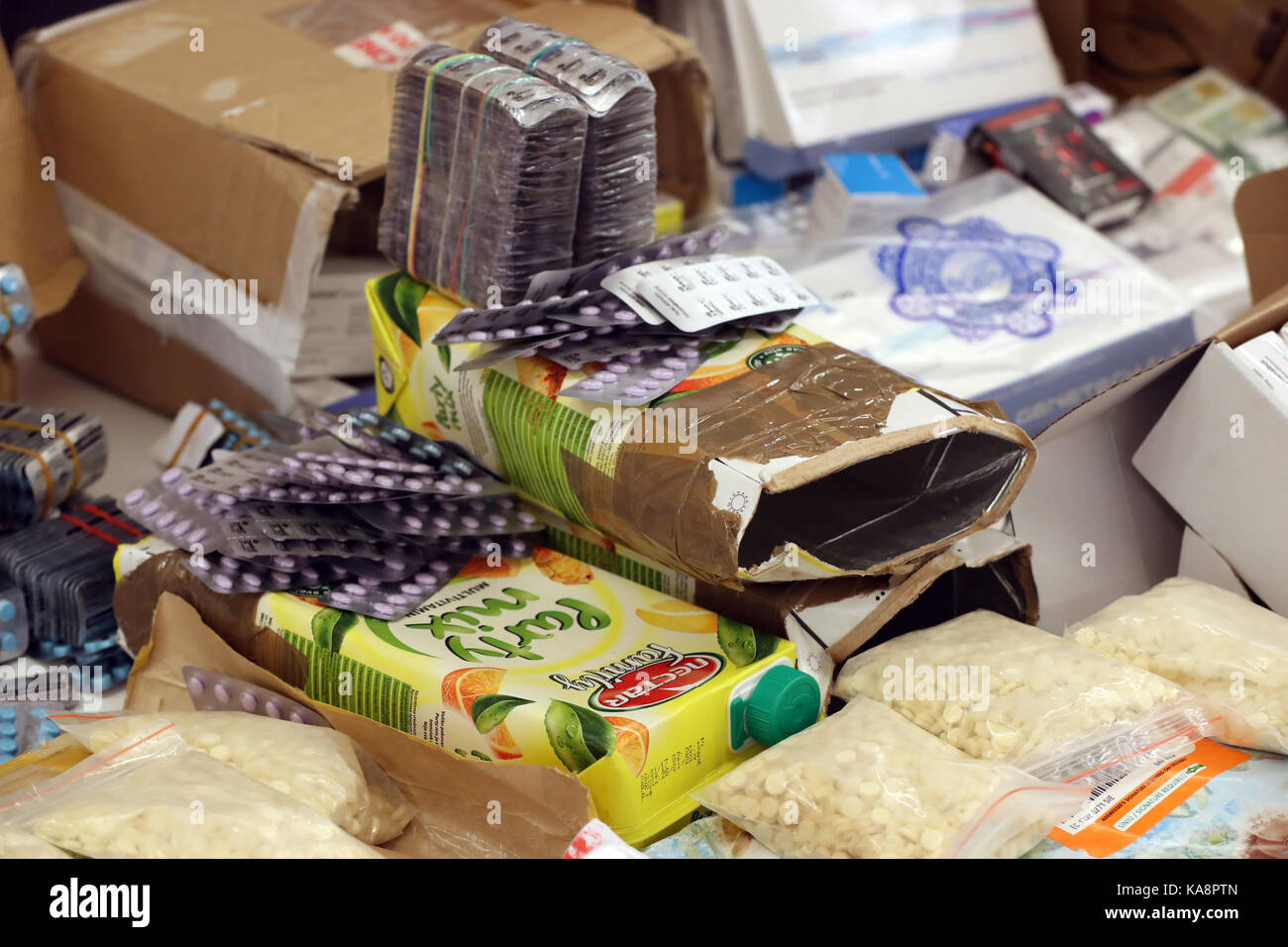 Tetra Pack Discarded Cartons