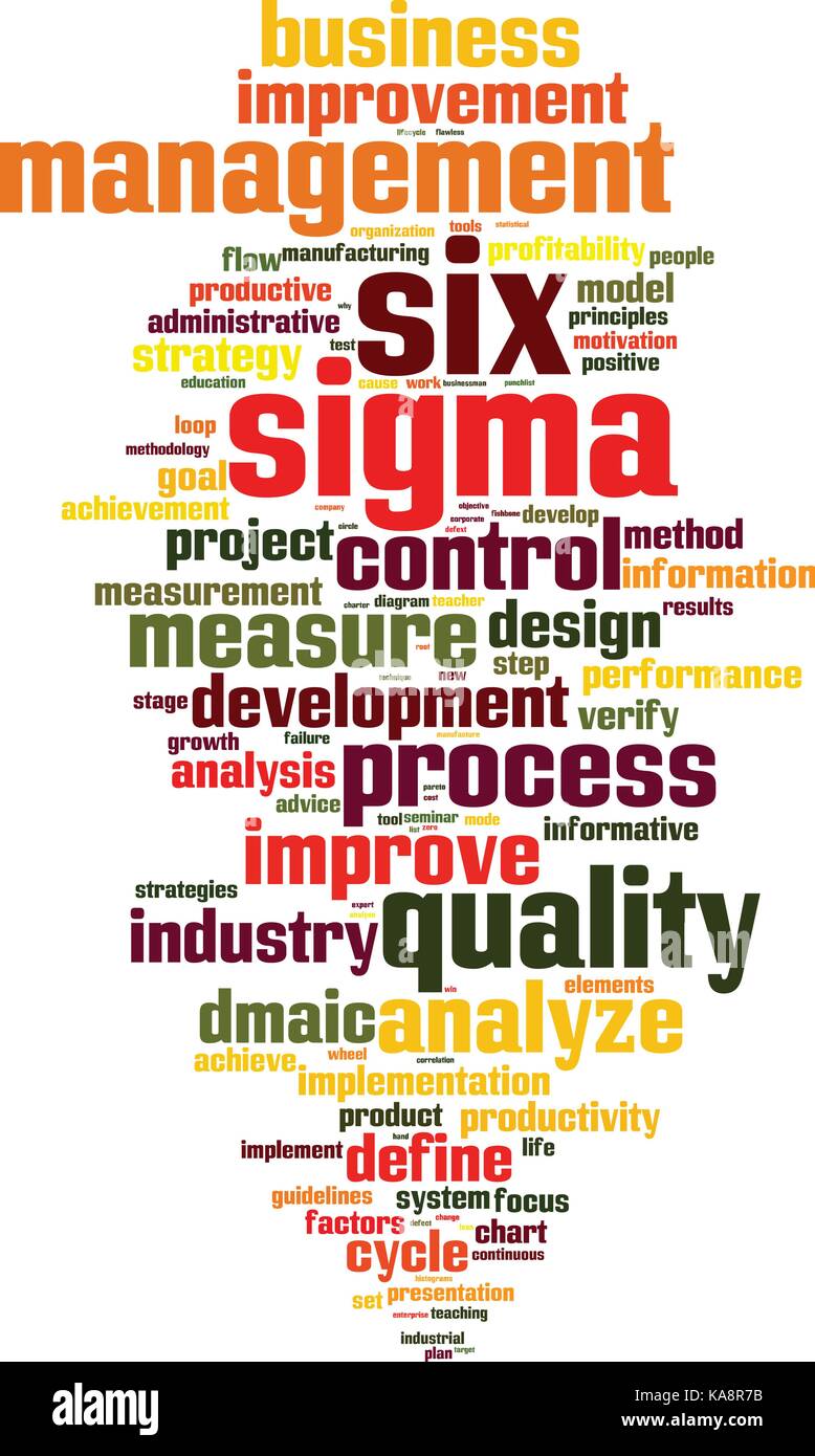 Six sigma word hi-res stock photography and images - Alamy