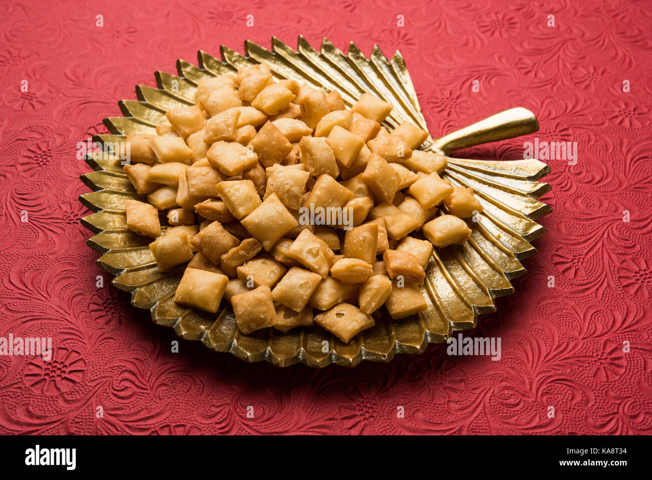 stock photo of variety of Shakkar pare Also Know as Shakkarpare ...