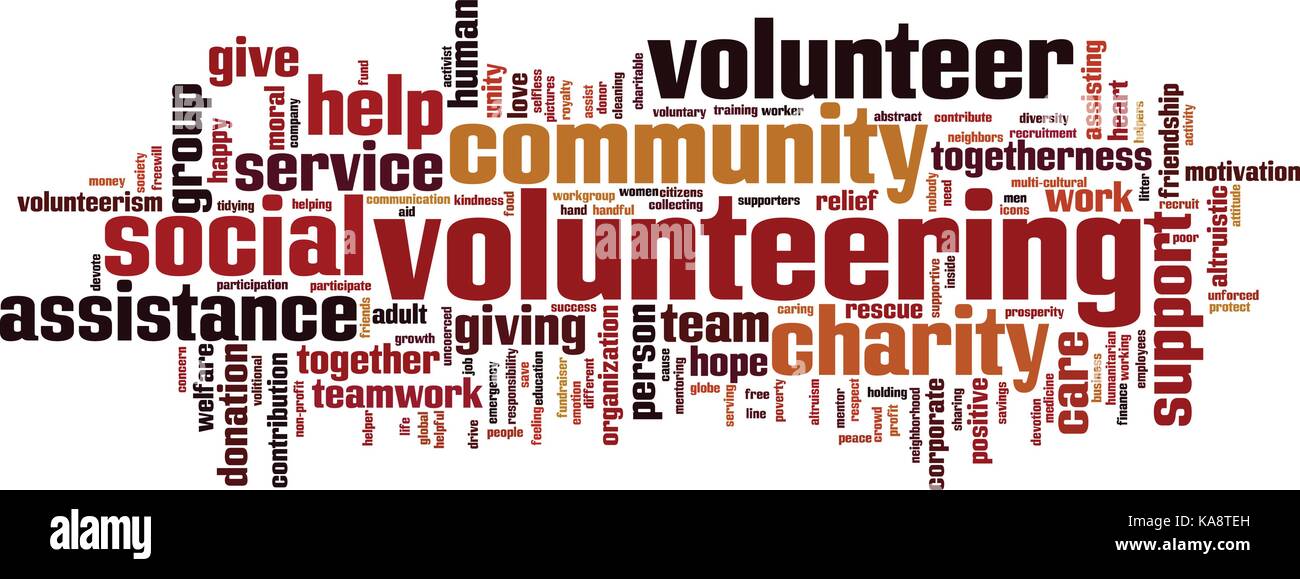 Unity volunteering illustration human Stock Vector Images - Alamy