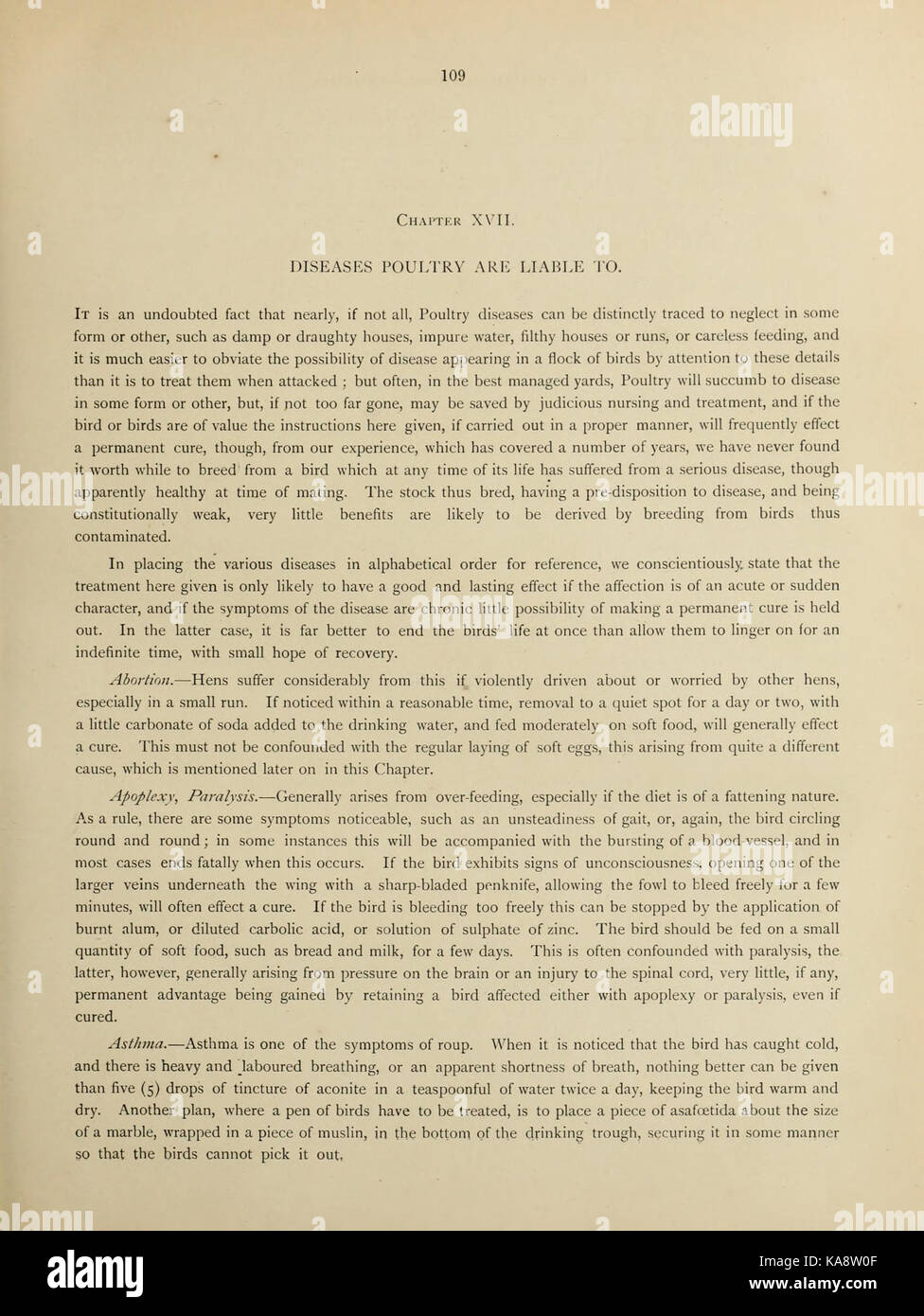 The Australasian book of poultry (Page 109) BHL47318955 Stock Photo - Alamy