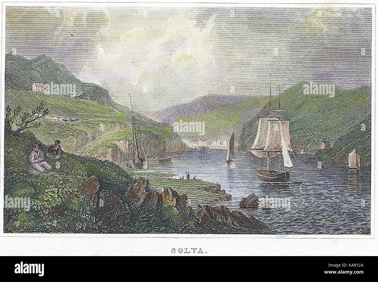 Solva Pembrokeshire Stock Photo - Alamy