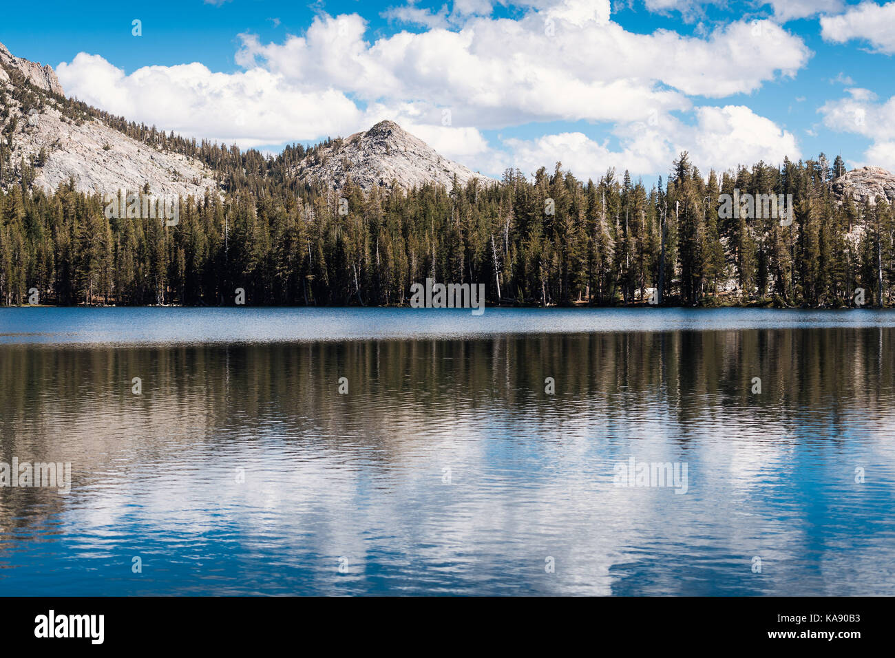 May Lake, Yosemite National Park, California, USA Stock Photo - Alamy