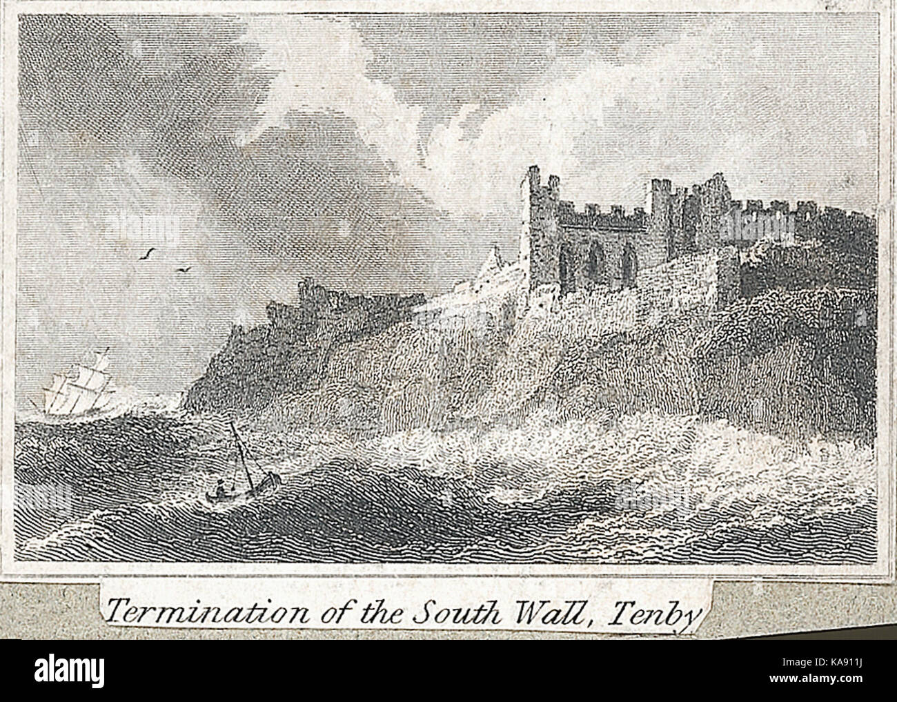 Tenby Map High Resolution Stock Photography and Images - Alamy