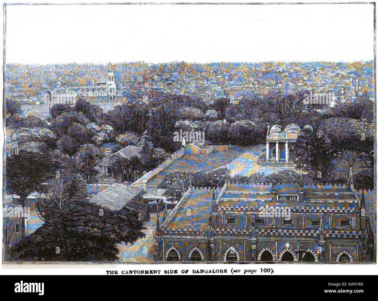 British cantonment india hi-res stock photography and images - Alamy