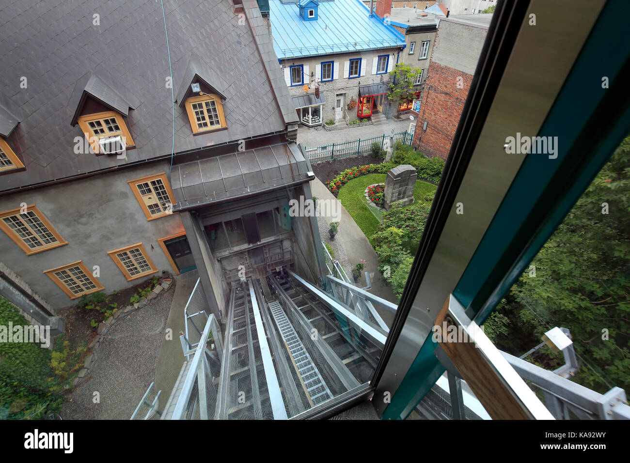 Old Quebec City Funiculaire High Resolution Stock Photography and ...