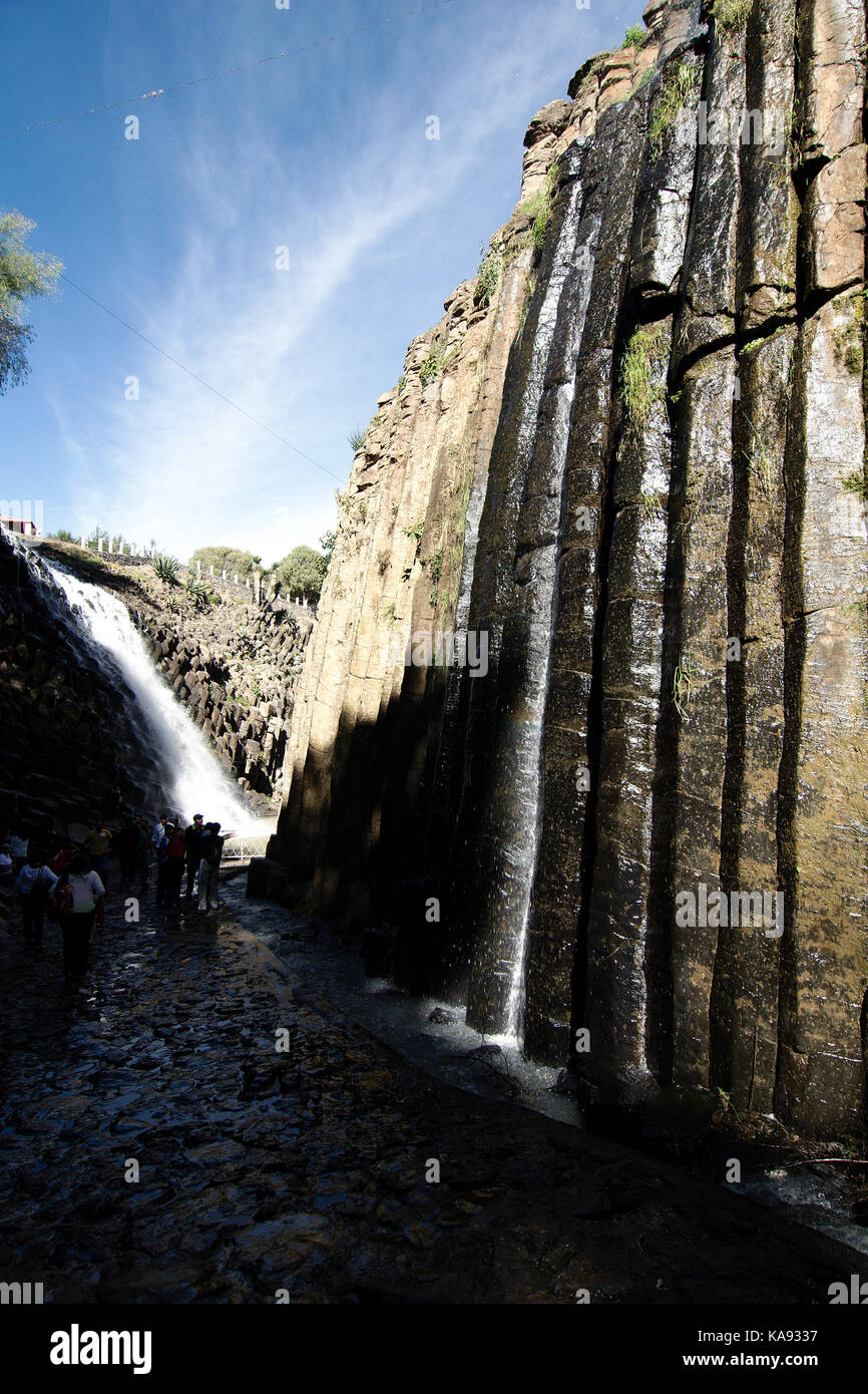 Huasca de Ocampo, Hidalgo, Mexico - 2016: The Basaltic Prisms of Santa ...