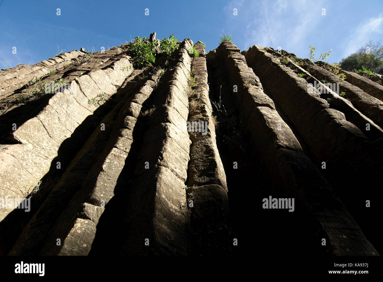 Huasca de Ocampo, Hidalgo, Mexico - 2016: The Basaltic Prisms of Santa ...