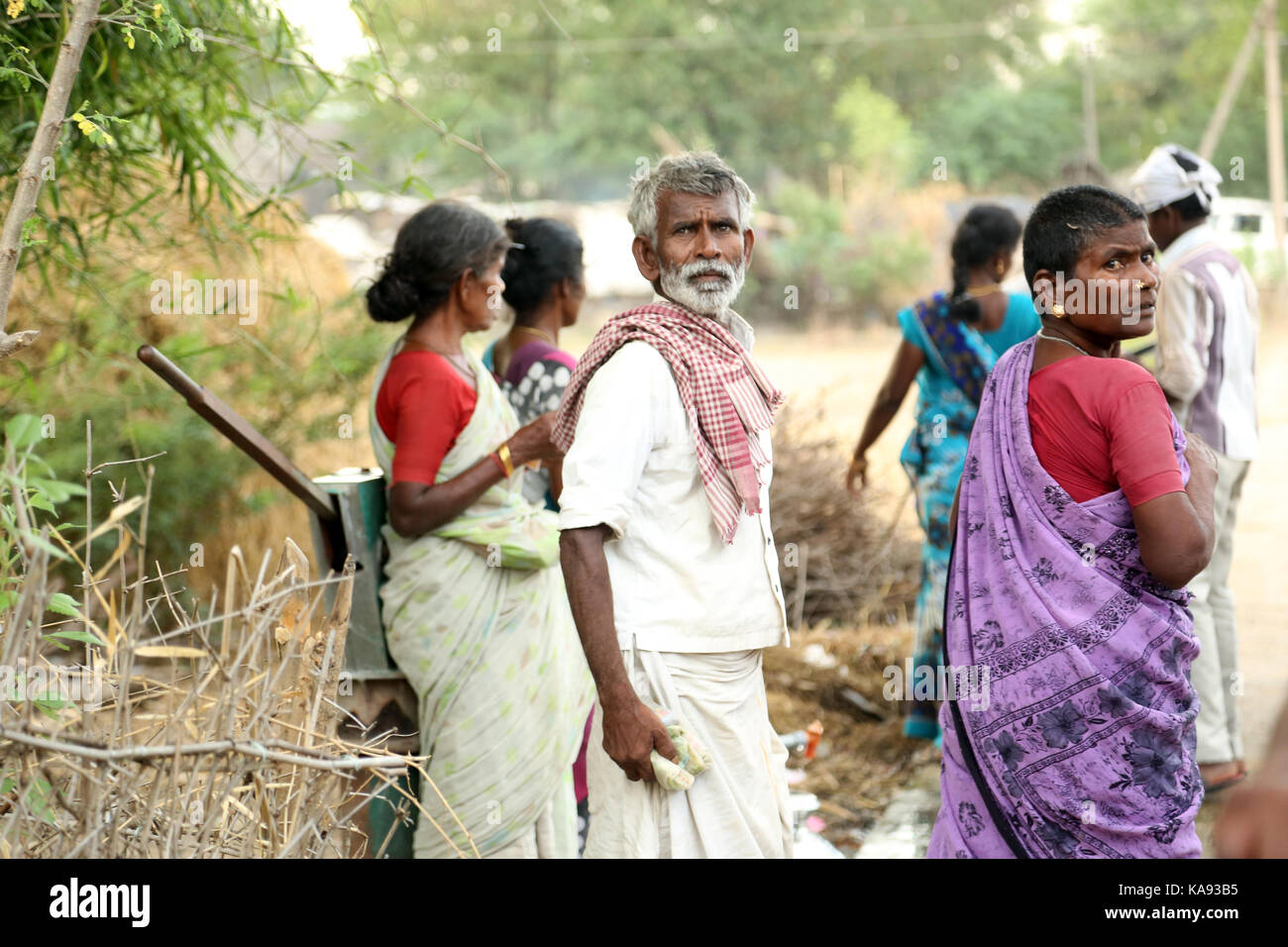 India village peoples Stock Photo - Alamy