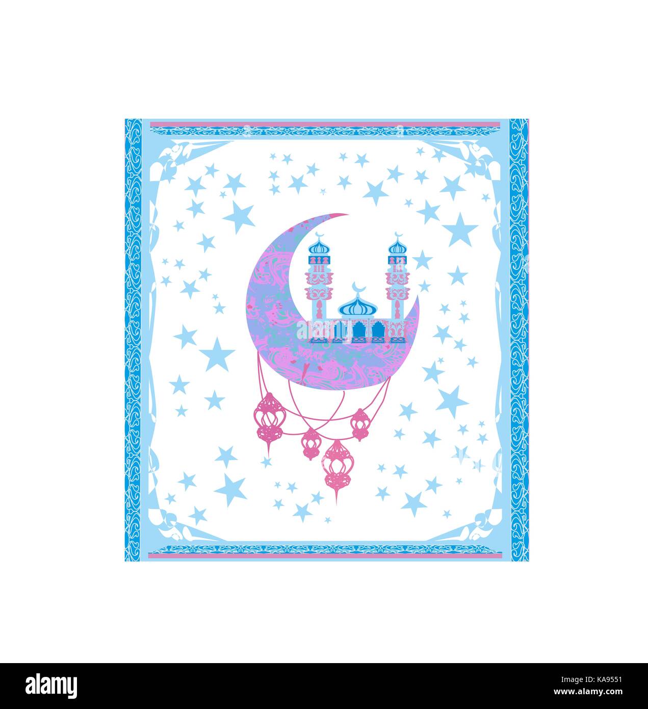 Ramadan kareem graphic design Stock Vector Images - Alamy