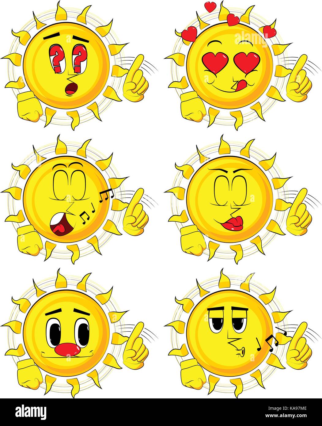 Cartoon dislike smile emoticon hi-res stock photography and images - Alamy