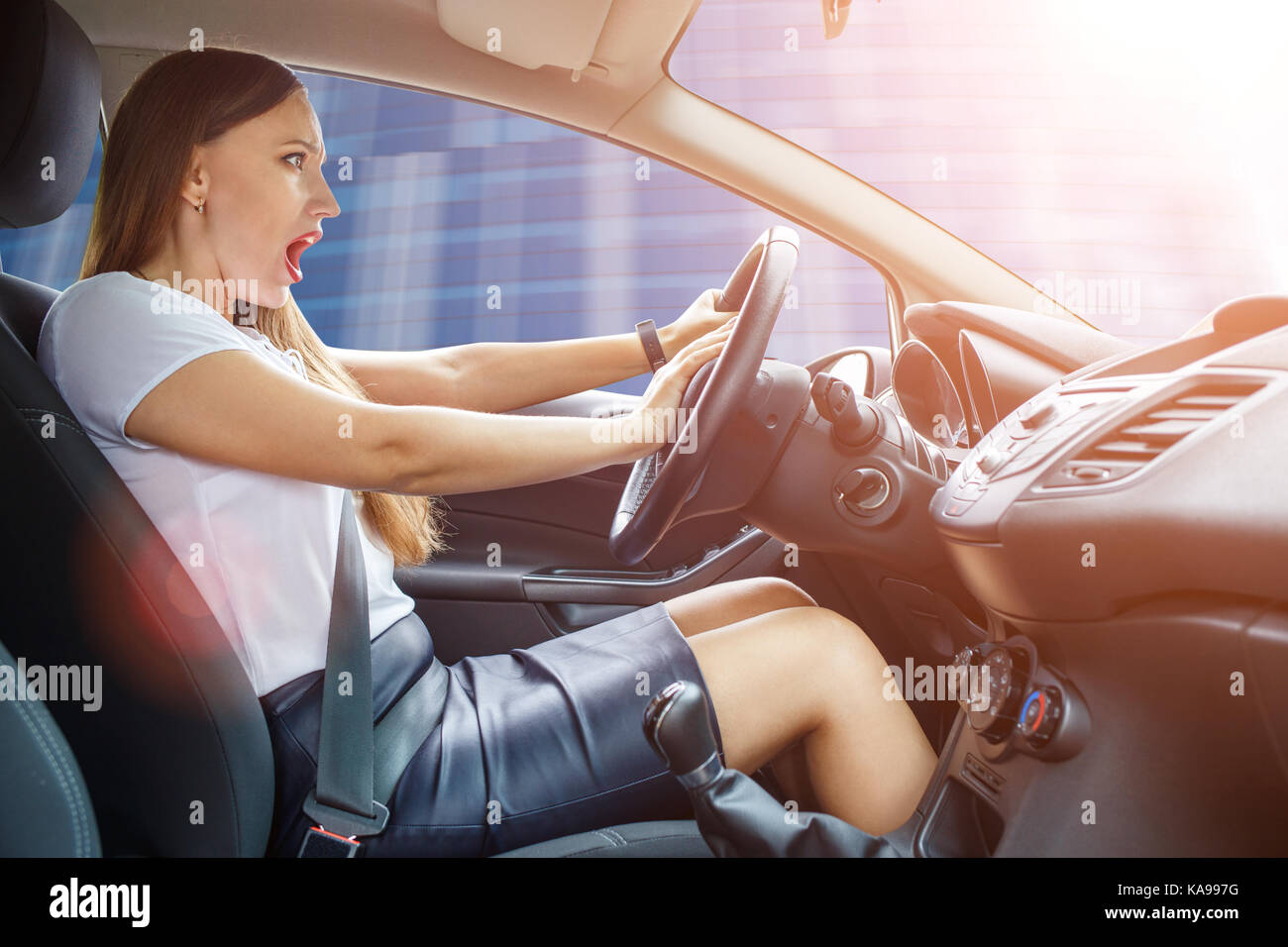 Avoiding The Accident High Resolution Stock Photography and Images - Alamy