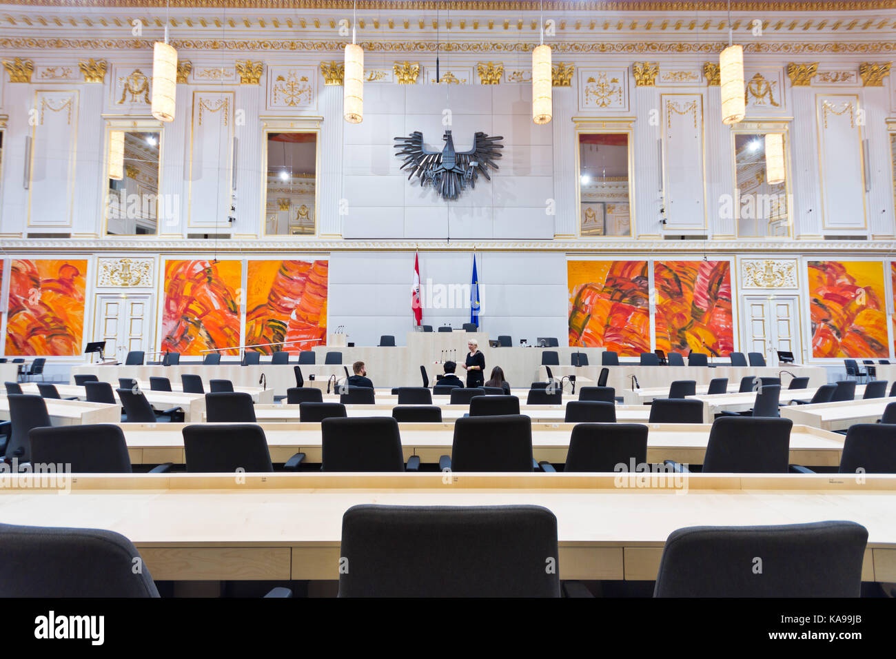 National meeting parliament vienna hi-res stock photography and images ...