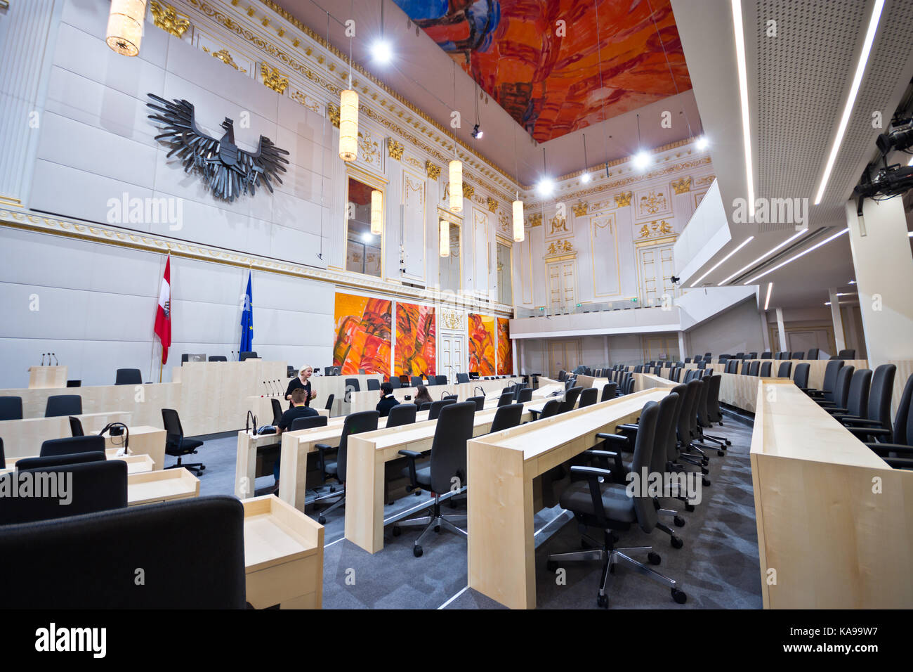 National meeting parliament vienna hi-res stock photography and images ...