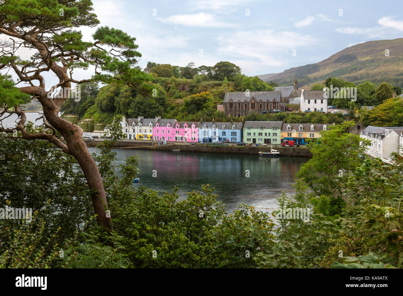 Portree, Isle of Skye, Scotland, United Kingdom Stock Photo - Alamy