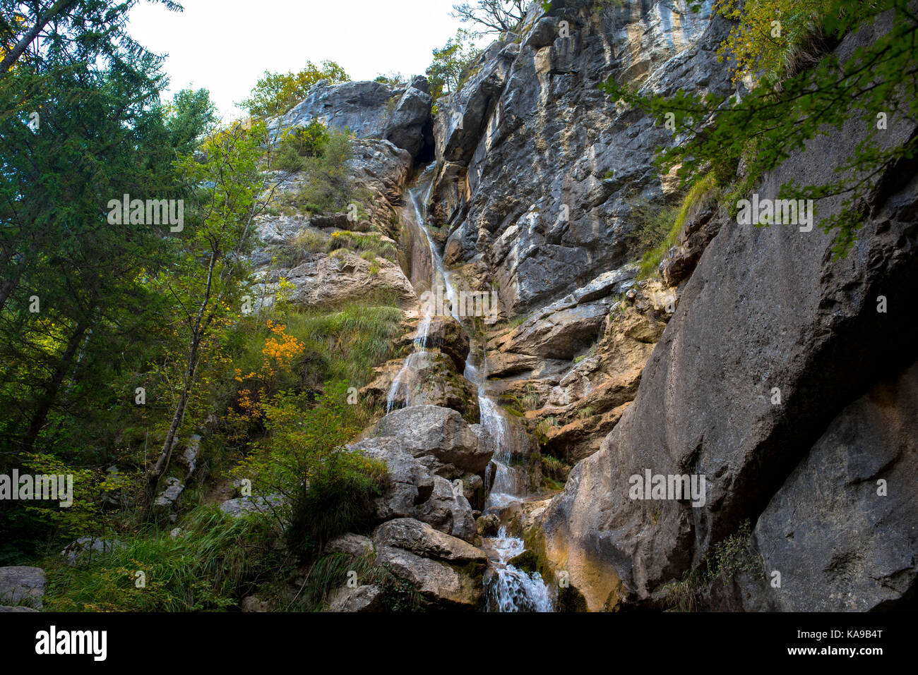 Alps waterfall france landscape hi-res stock photography and images - Alamy