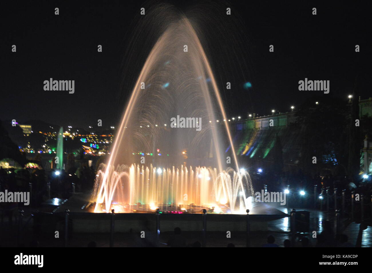 Brindavan Gardens, Karnataka Stock Photo - Alamy