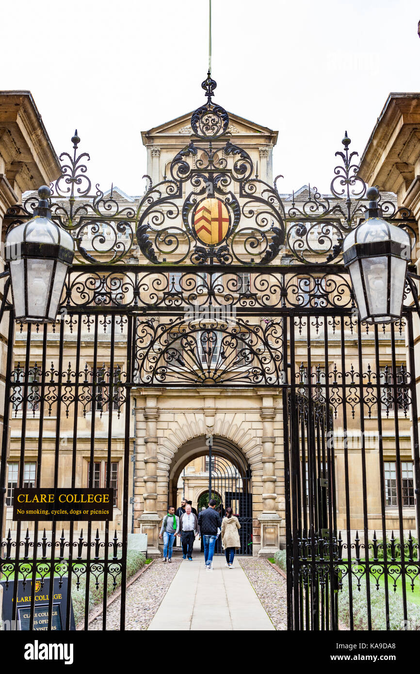 clare college cambridge Stock Photo - Alamy