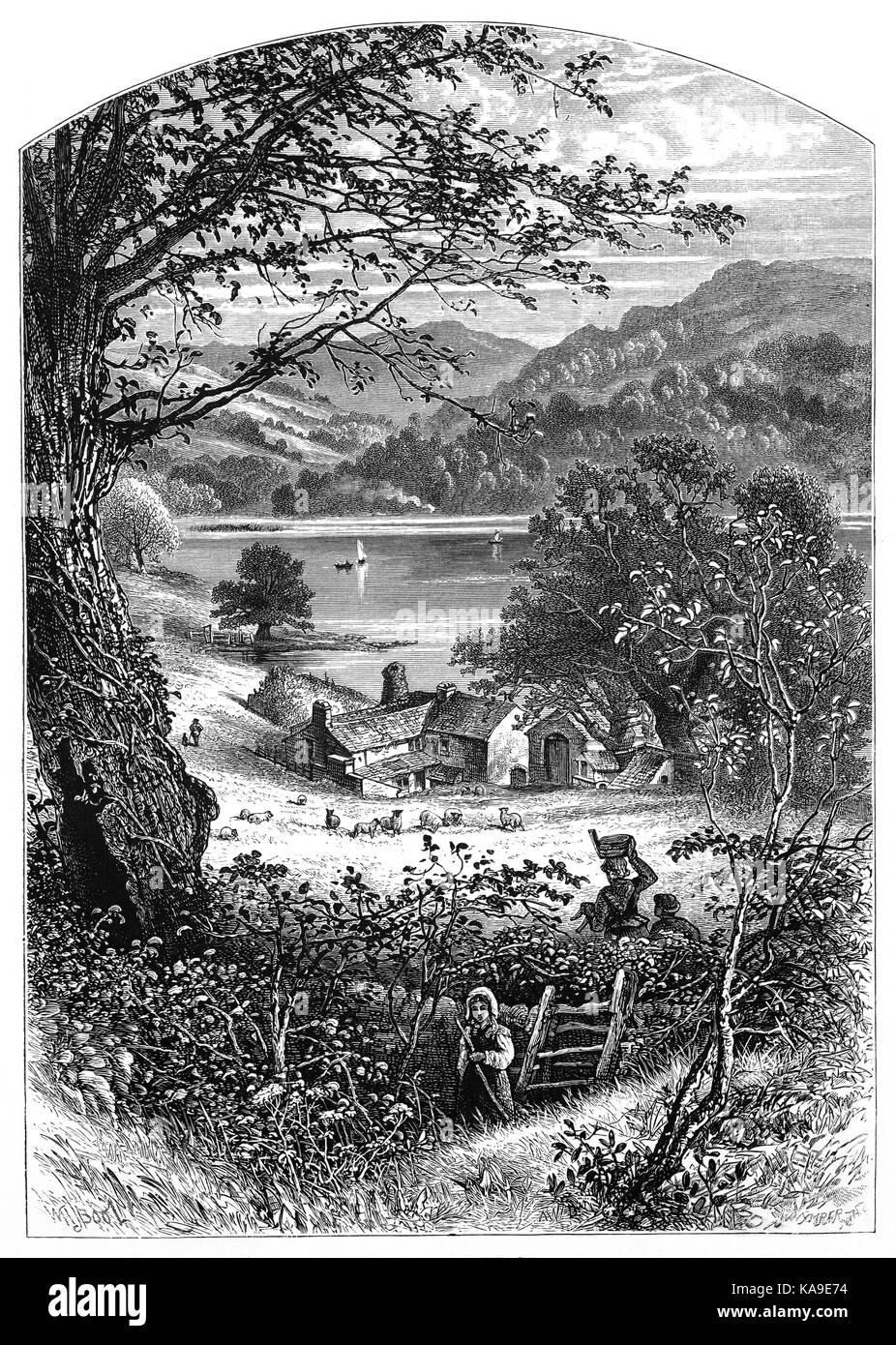 Farm workers 19th century england hi-res stock photography and images ...