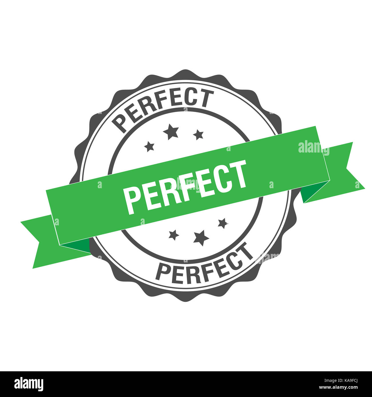 Perfect stamp illustration Stock Photo - Alamy