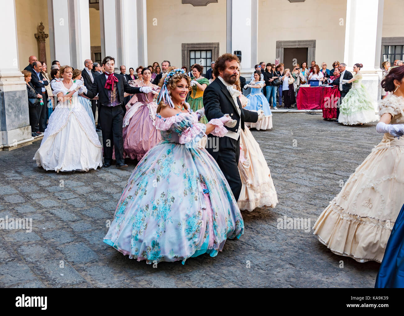 The 19th century dance Stock Photo - Alamy