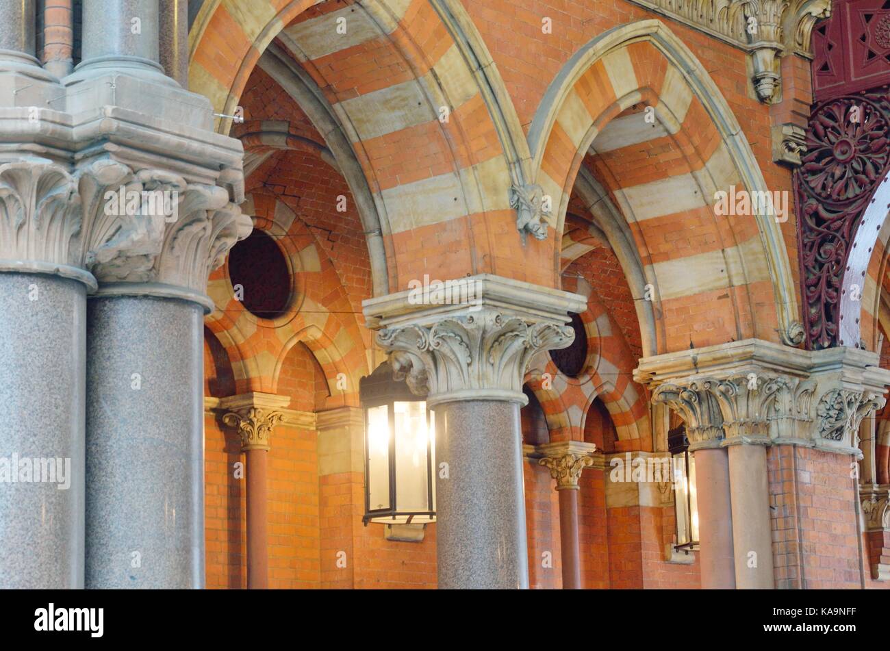 Victorian Brick Arches Stock Photo - Alamy
