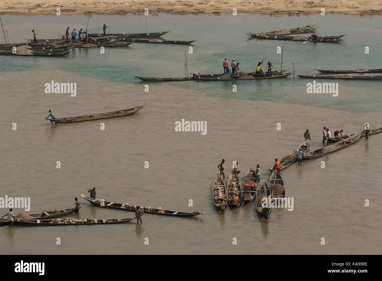 Mass of boats Stock Photo - Alamy
