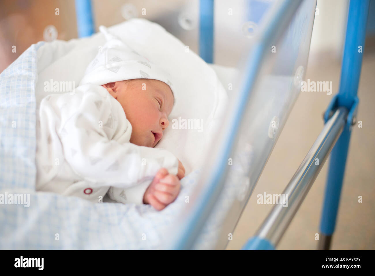 Hospital Nursery Crib Newborn High Resolution Stock Photography and Images - Alamy