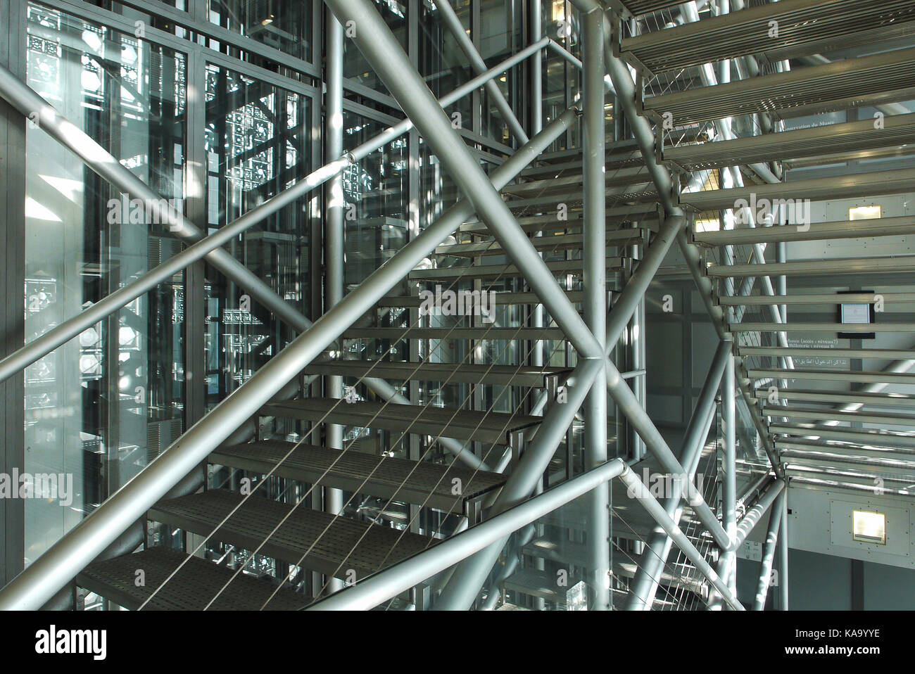 A tour at IMA, Institute of Arab World, Paris, France Stock Photo - Alamy