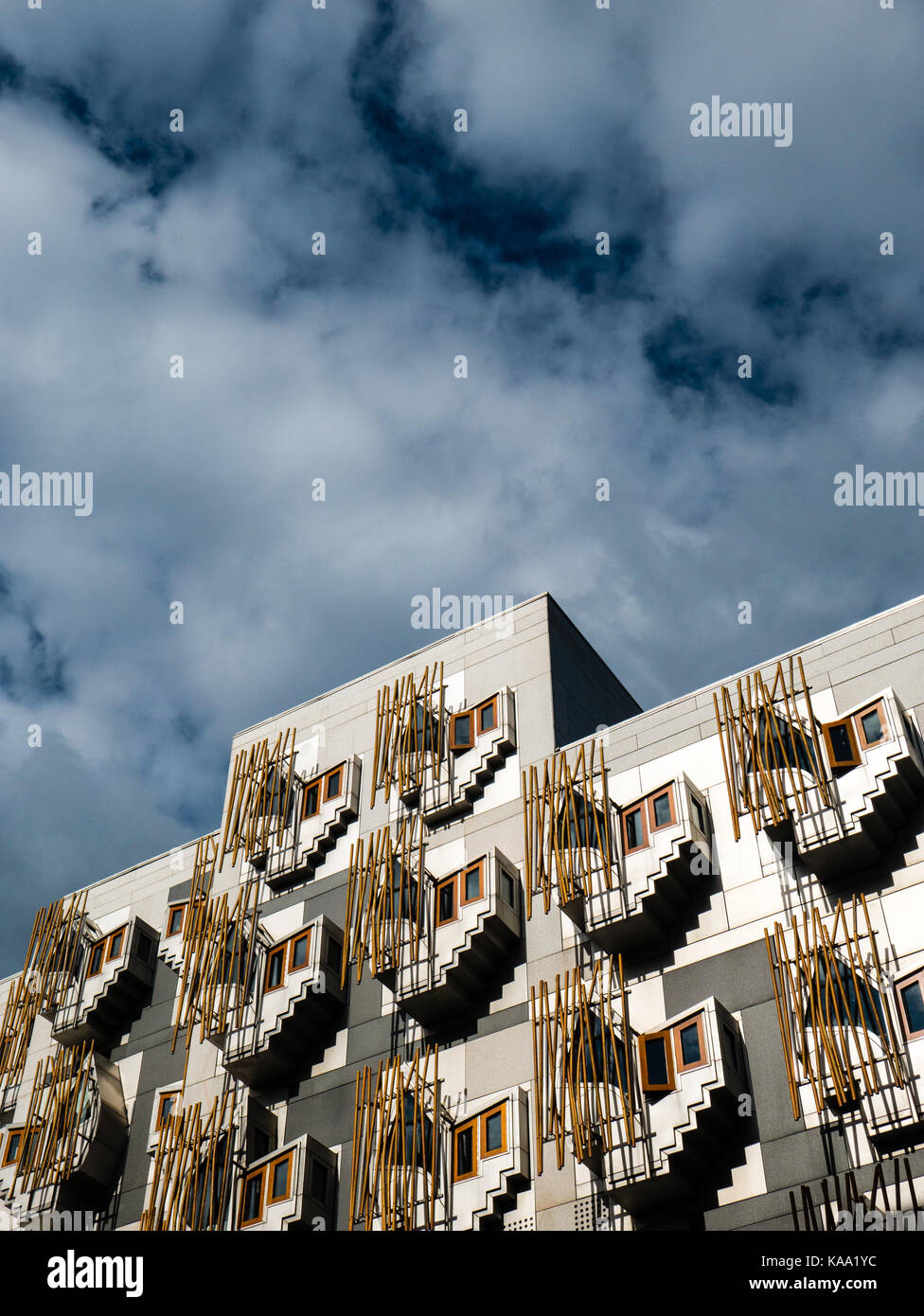 Scottish Parliament Building, Old Town, Edinburgh, Scotland, UK, GB ...